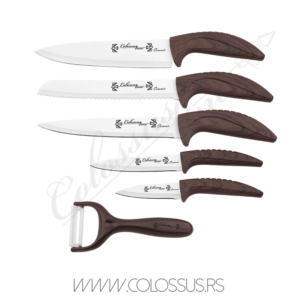 SET KERAMIČKIH NOŽEVA 5 PCS. CL-36 COLOSSUS LINE