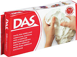 Masa za modeliranje DAS - Bela - 150g