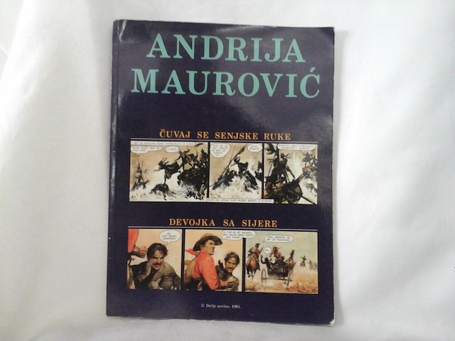 Andrija Maurović Čuvj se senjske ruke Devojka sa