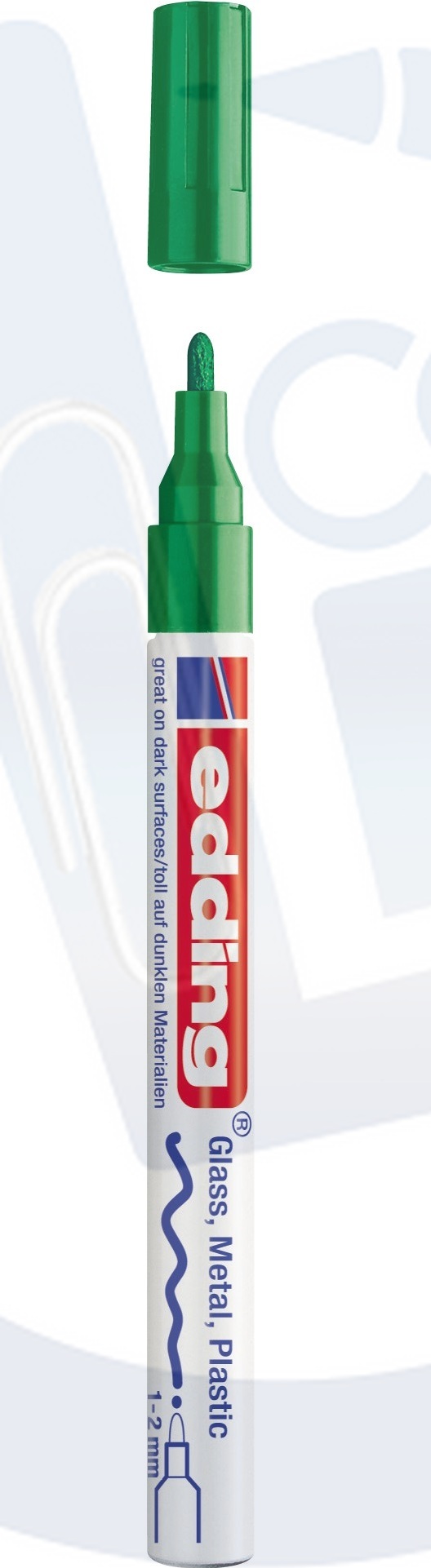 Paint marker E-751 1-2mm Edding zeleni