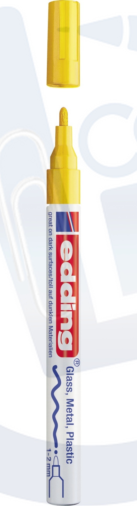 Paint marker E-751 1-2mm Edding Žuti