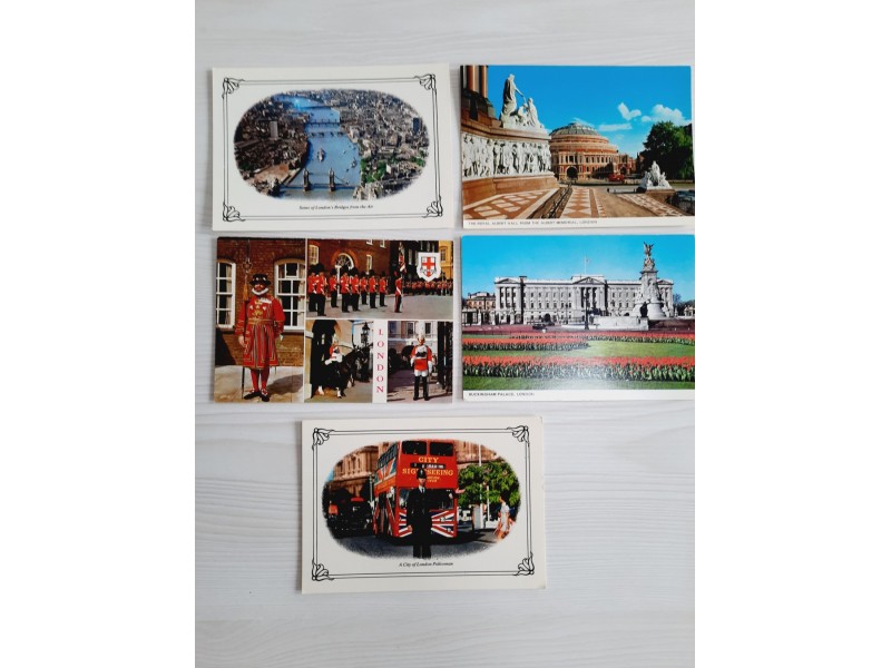 London 5 razglednica