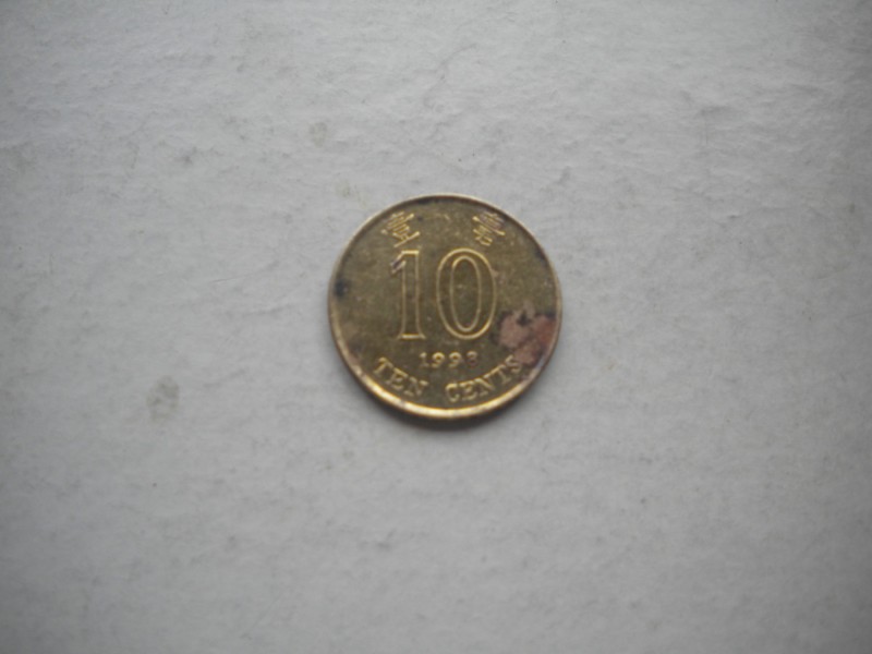 10 CENTI 1998 - HONG KONG