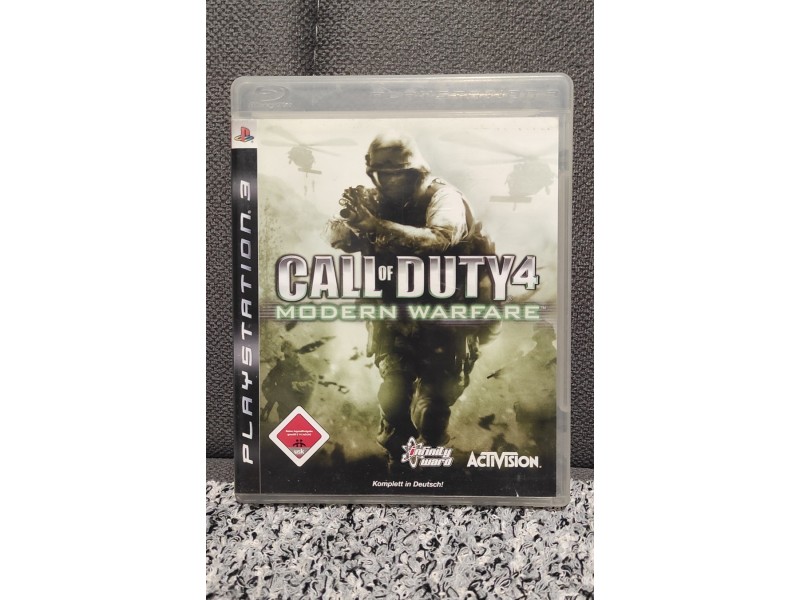 Call of Duty 4: Modern Warfare ps3