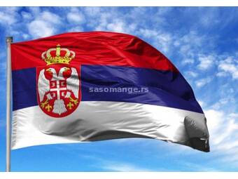 Zastava Srbija 150x90cm Serbia Flag double sided Srbije