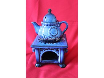 Stari Keramički Set Za Kuvanje Čaja, Raritet