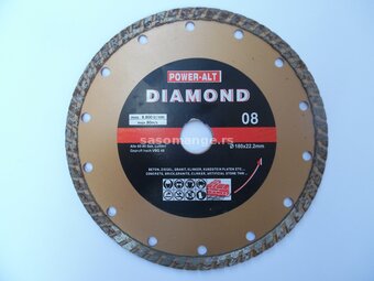 Dijamantska rezna ploca 180mm