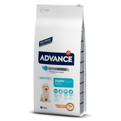 Advance Dog Puppy Maxi Protect Piletina & Pirinač 12kg