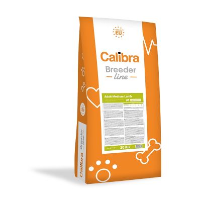 Calibra Dog Breeder Line Superpremium Adult Medium Jagnjetina 20kg