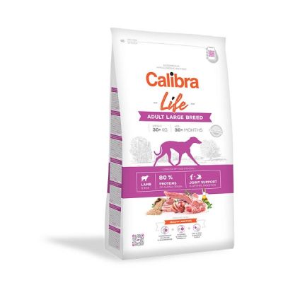 Calibra Dog Life Adult Large Breed Jagnjetina 12kg