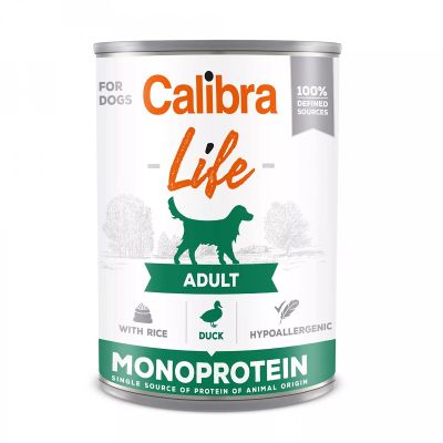 Calibra Dog Life Adult Pačetina sa Pirinčem Konzerva 400g