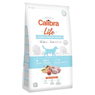 Calibra Dog Life Junior Medium Breed Piletina 12kg