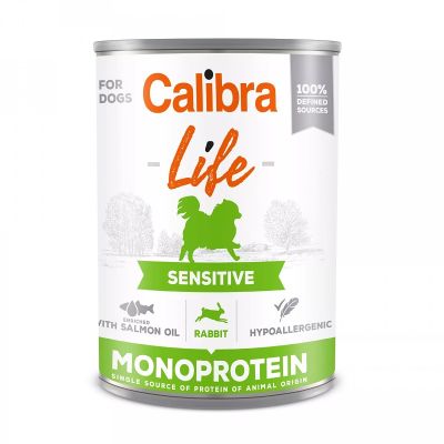 Calibra Dog Life Sensitive Zečetina Konzerva 400g