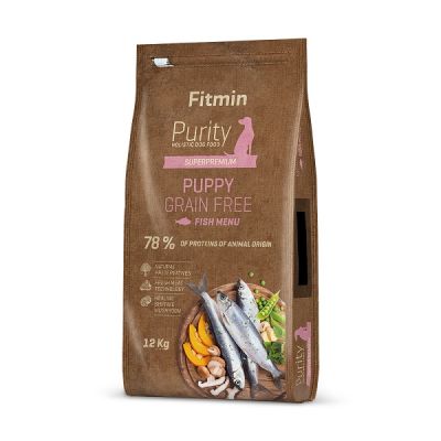 Fitmin Dog Purity Grain Free Puppy Riba 12kg