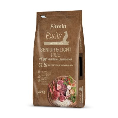 Fitmin Dog Purity Senior & Light Divljač i Jagnjetina sa Pirinčem 2kg