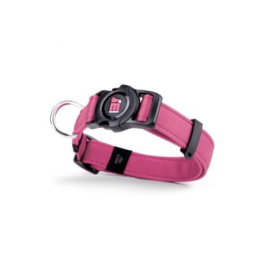 MyFamily Memopet Pink Podesiva Ogrlica Od Poliestera Sa Memorijom 2,8cm / 55-75cm