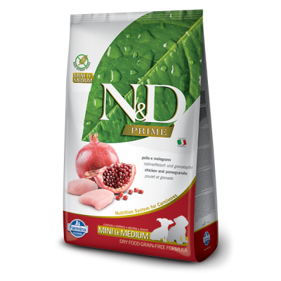 N&D Prime Puppy Chicken&Pomegranate Mini&Medium 7kg