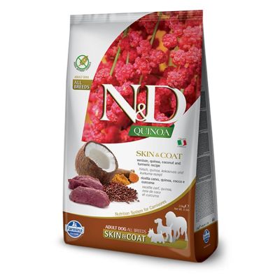 N&D Quinoa Skin&Coat Venison&Cocunut 2,5kg
