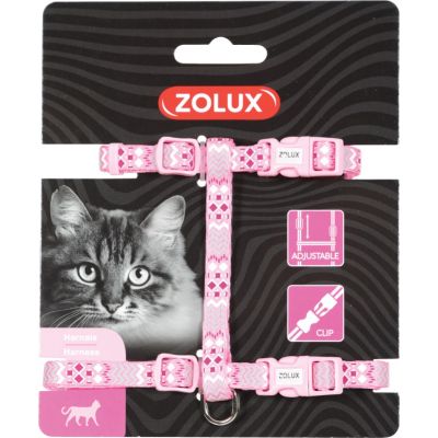 520027ROS Zolux Ethnic Nylon Podesivi Am Pink