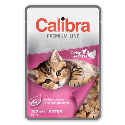 Calibra Cat Premium Kitten Kesica Ćuretina i Piletina 100g