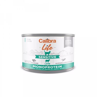 Calibra Cat Life Sensitive Jagnjetina Konzerva 200g