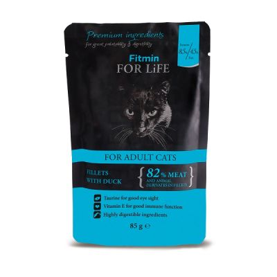 Fitmin For Life Cat Adult Kesica Pačetina 85g