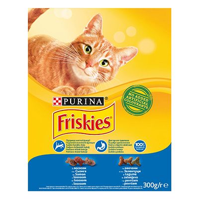 Friskies Cat Losos i Povrće 300g