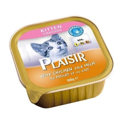 Plaisir Pašteta Kitten Piletina 100g