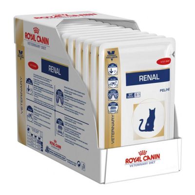 Royal Canin Renal With Beef Cat 12x85g