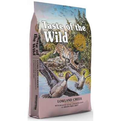 Taste Of The Wild Lowland Creek Feline Prepelica & Pačetina 2kg