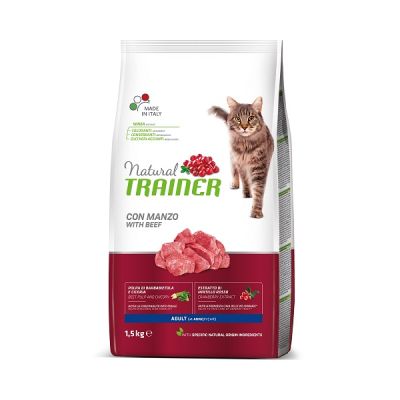 Trainer Natural Cat Adult Govedina 1,5kg