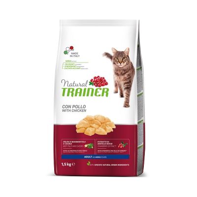 Trainer Natural Cat Adult Piletina 1,5kg
