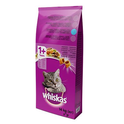 Whiskas Briketi Tunjevina 14kg