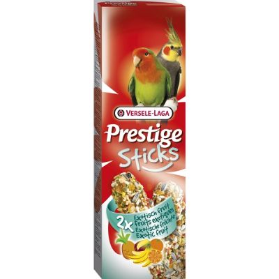 Versele-Laga Prestige Sticks Big Parakeets 2x Exotic Fruit 140g