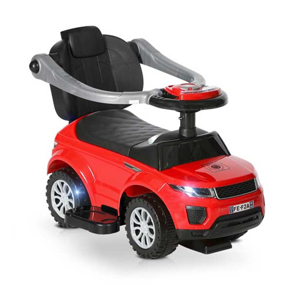 Guralica za decu sa ručkom Ride on auto off road+handle red 10400030001