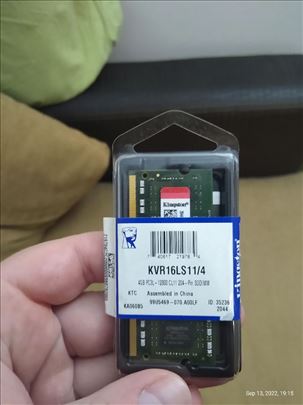 Kingston RAM 4GB DDR3