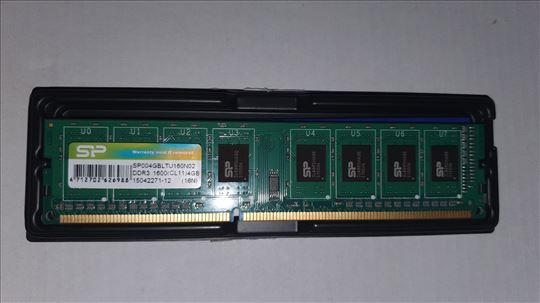 Silicon Power 4GB DDR3 1600MHz CL11 - SP004GBLTU16