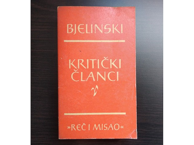 Kriticki Clanci - Bjelinski