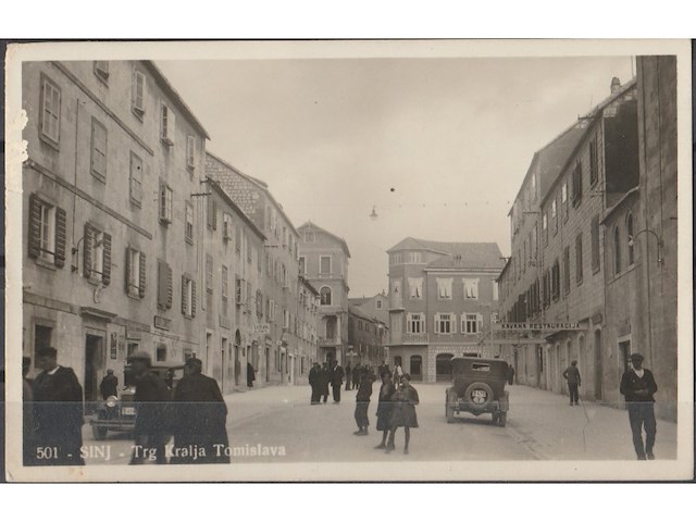 Hrvatska - Sinj 1934