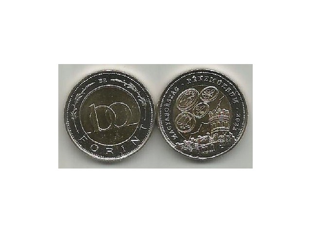 Madjarska 100 forint 2022. UNC Money Museum