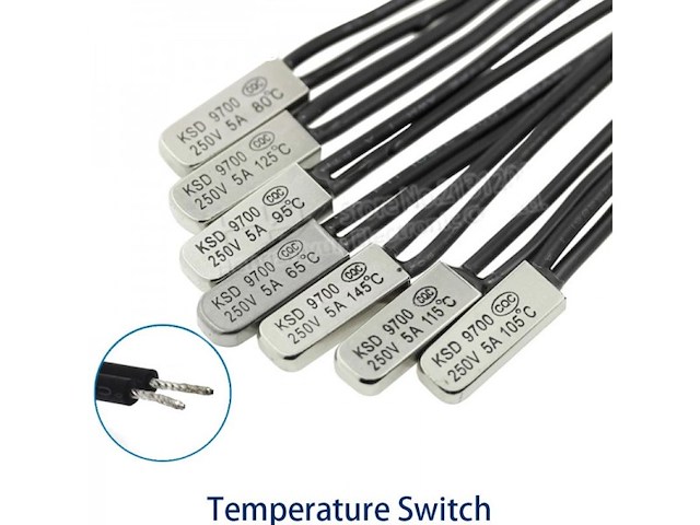 Bimetalni termostat KSD-9700 180C