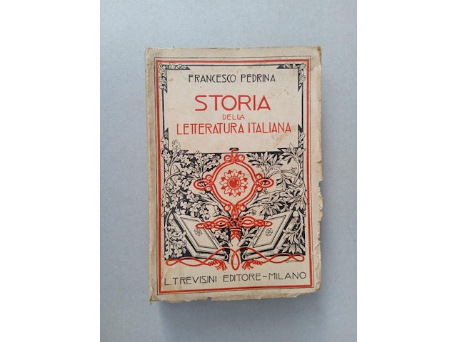 Storia della letteratura italiana - Francesco Pedrina