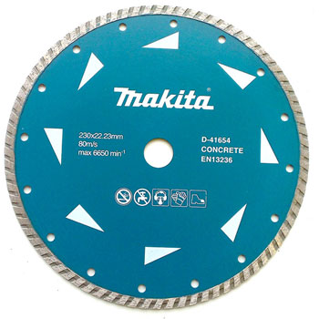 Makita talasasti list za suvo sečenje betona 230mm D-41654