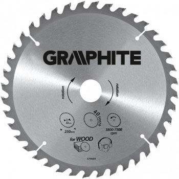 Graphite list testere za cirkular fi 165-30 zuba 57H654