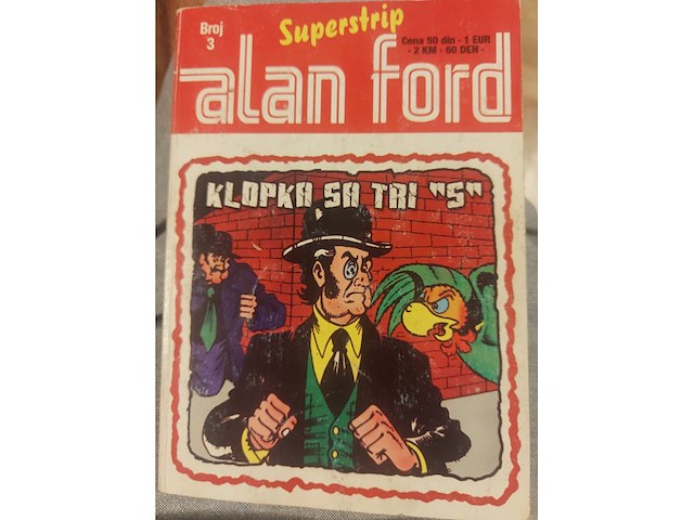 Alan Ford, Klopka sa tri `S`, broj 3