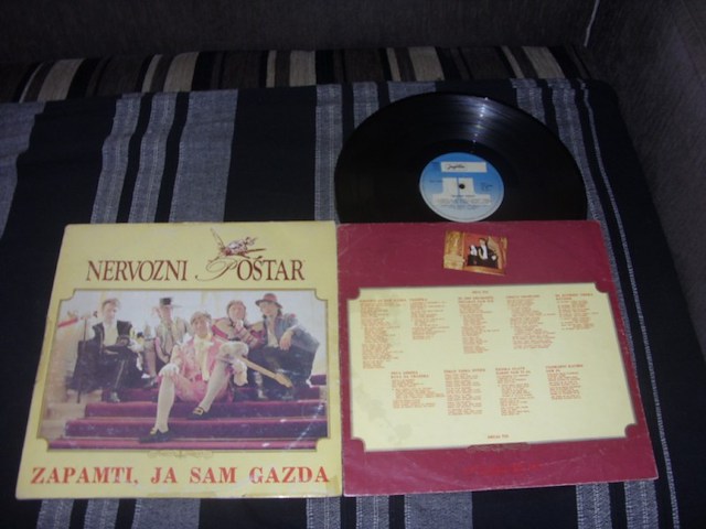 Nervozni Poštar – Zapamti, Ja Sam Gazda LP Jugoton 1986