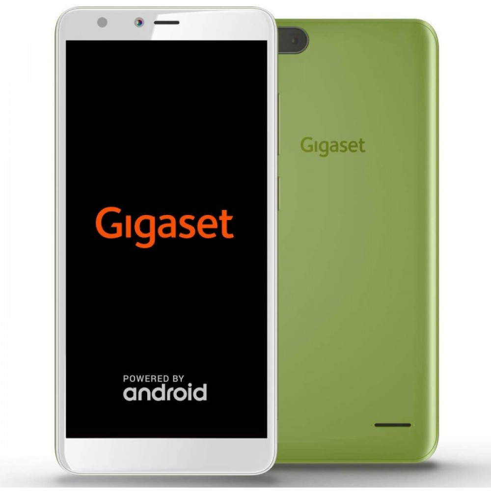 GIGASET GS100 DS 5,5" 1GB/8GB White-Lemon Green + silikon Grey 3509