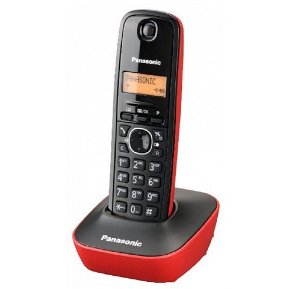 PANASONIC telefon KX-TG1611FXR crveni