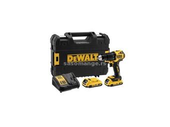 DeWalt DCD709L2T Akumulatorska vibraciona bušilica bez četkica, 18V 2x3.0Ah