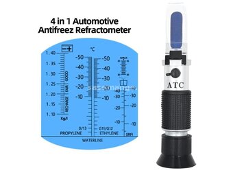 Refraktometar za antifriz 4 u 1